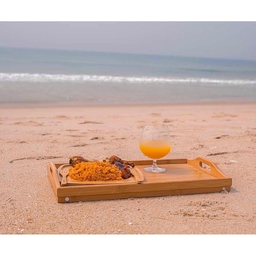 The Foldable Butler Serving Tray - The Bamboo Craft Company